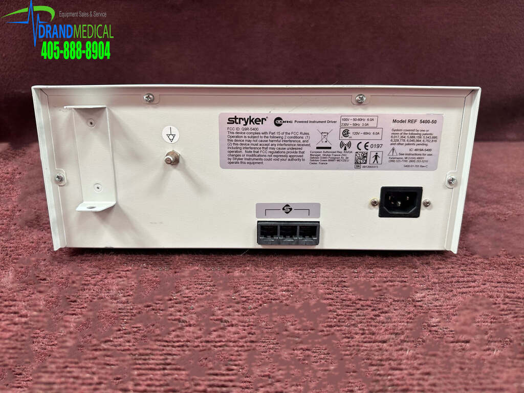 Stryker CORE Powered Instrument Driver Console Ref: 5400-50 - Medsold