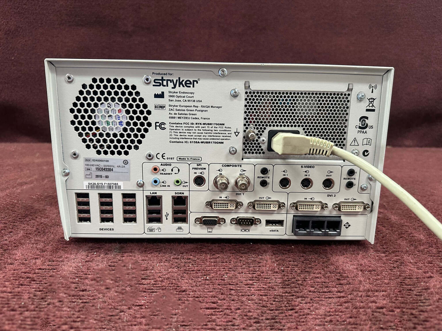 STRYKER SDC3 HD Information Management System - Medsold