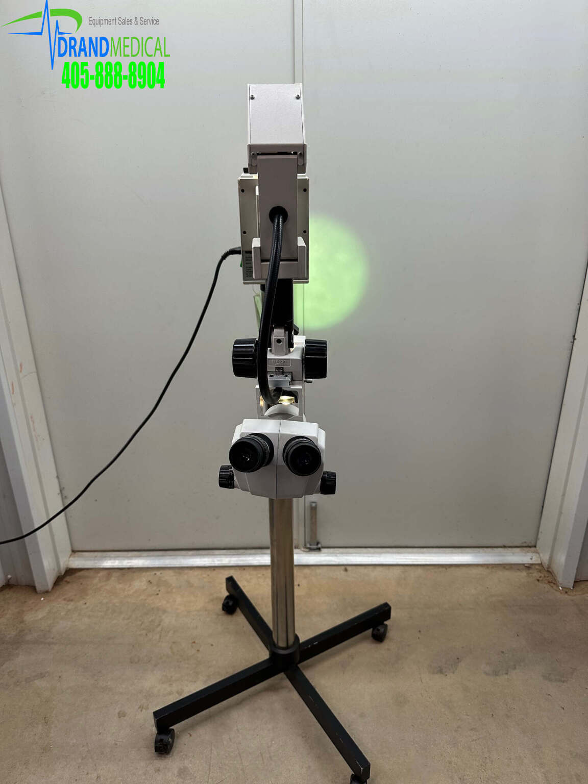 Wallach Zoomscope Quantum Colposcope/Microscope Fiber Optics and Nikon ...