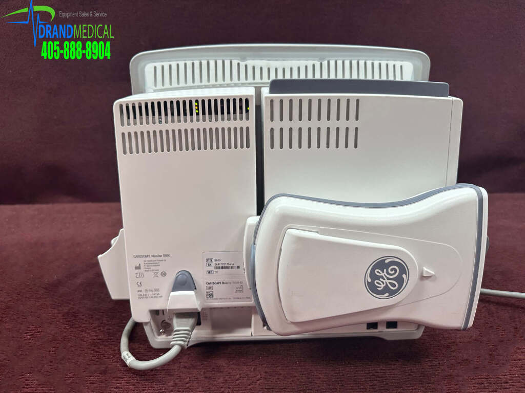 GE Carescape B650 Patient Monitor w GE PDM Module & GE E-NSATX - Medsold