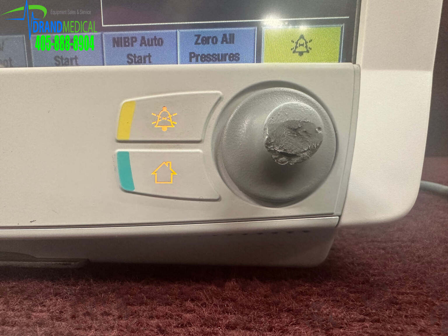 GE Carescape B650 Patient Monitor w GE PDM Module & GE E-NSATX - Medsold