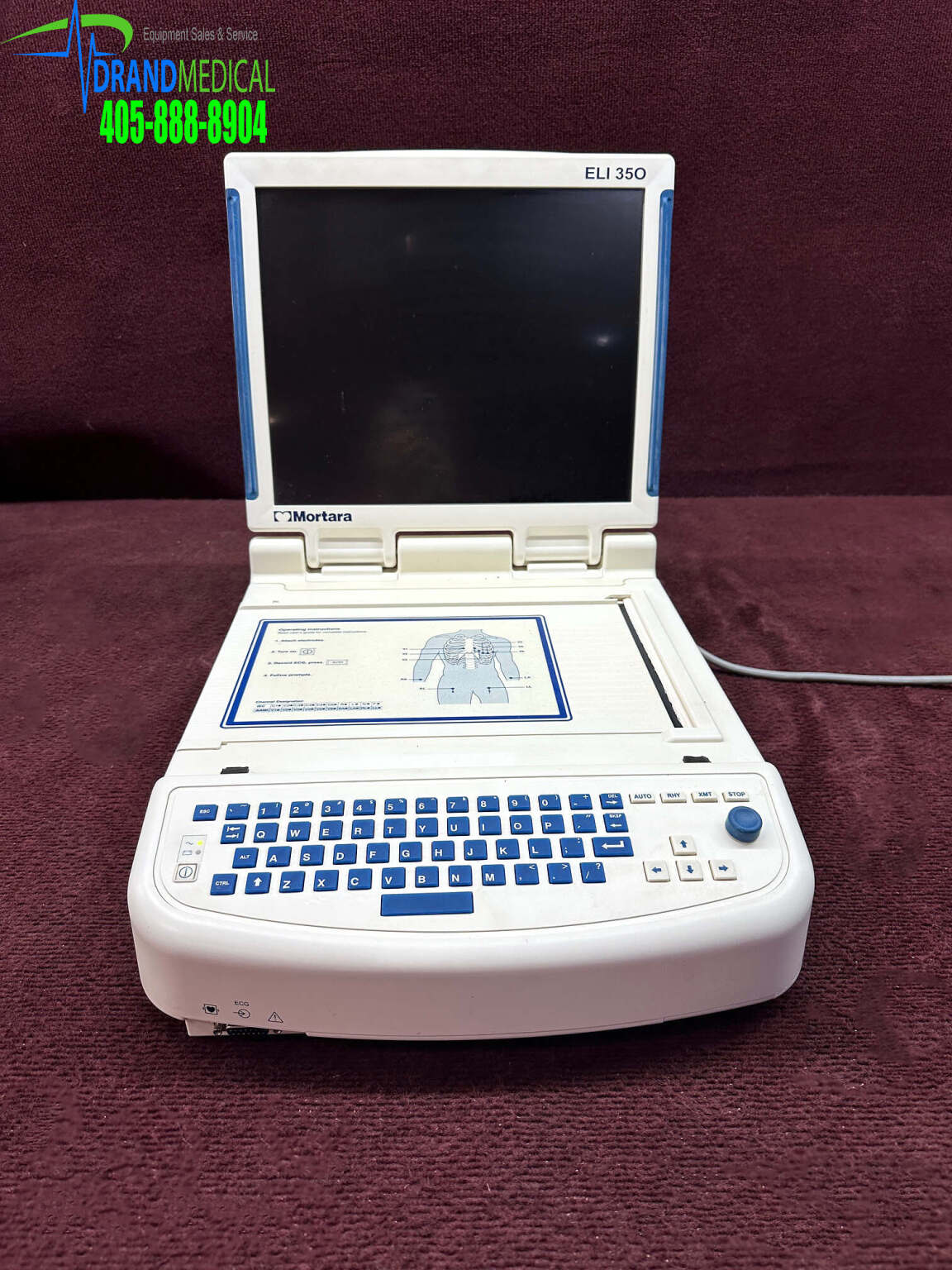 Mortara ELI 350 EKG / ECG Machine - Medsold