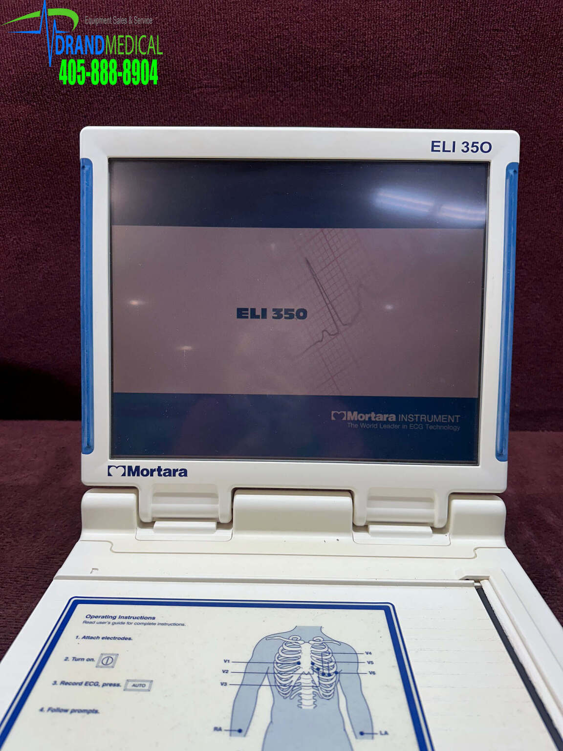 Mortara ELI 350 EKG / ECG Machine - Medsold