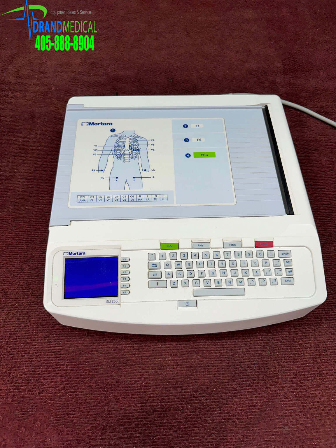 Mortara ELI 250C Resting Electrocardiograph ECG Unit - Medsold