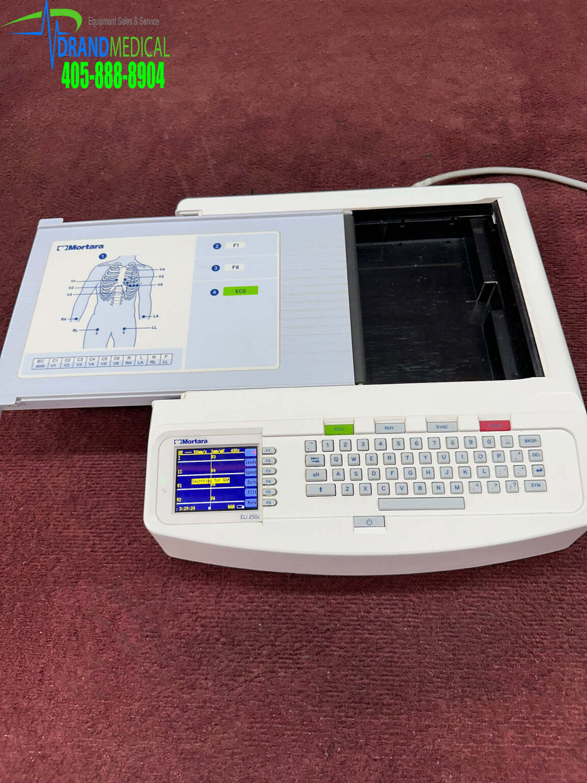 Mortara ELI 250C Resting Electrocardiograph ECG Unit - Medsold