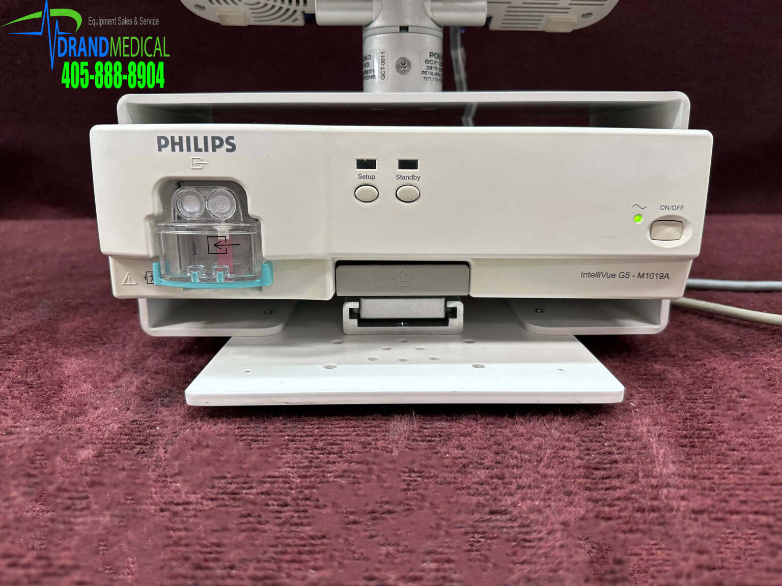 Philips IntelliVue MX700 Patient Monitor REF 865241 W/ Gas module ...