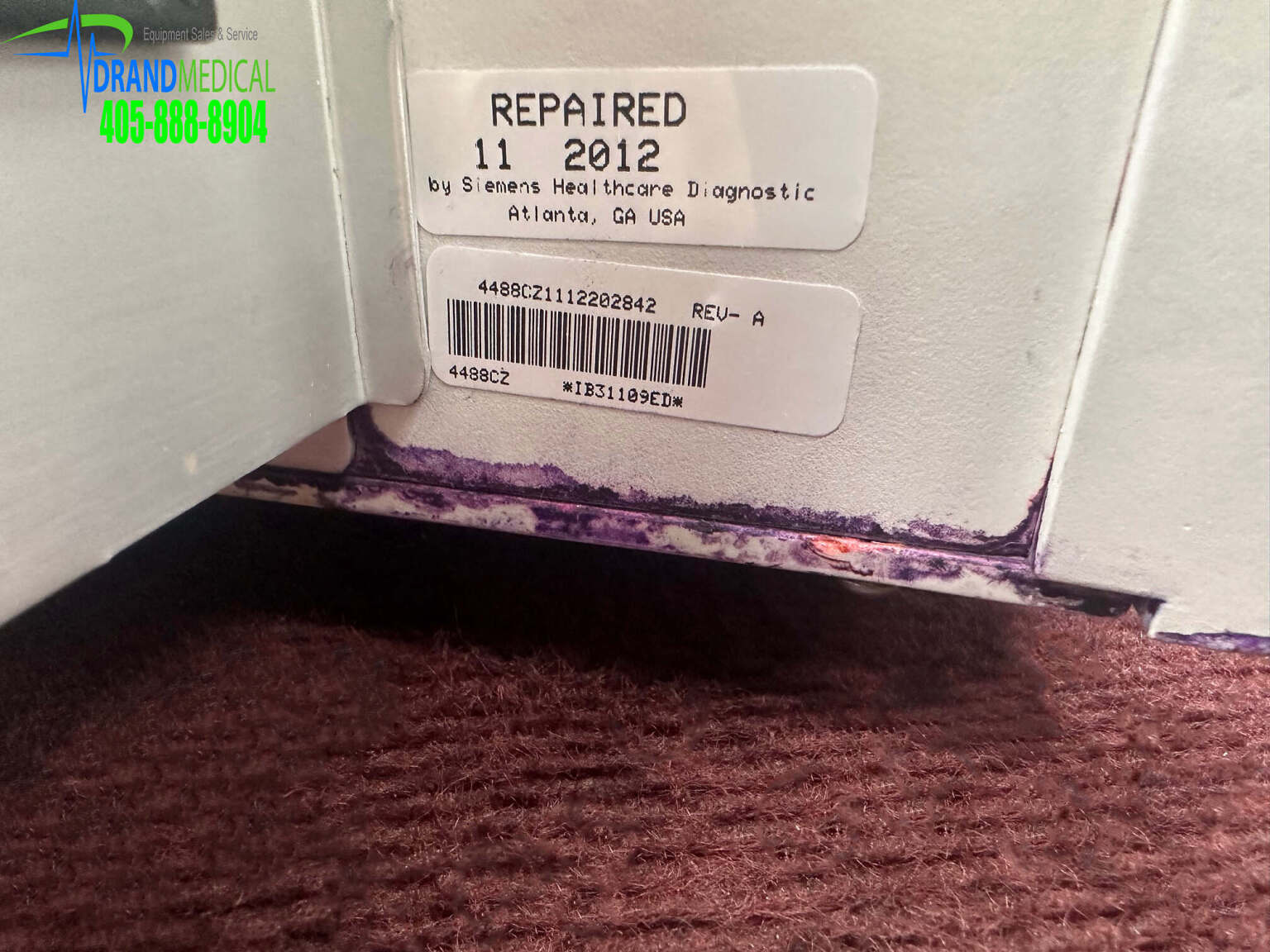 Siemens Hematek REF 03564647(4488C) Slide Stainer - Medsold