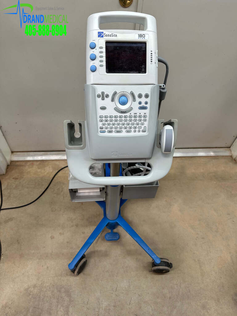 SonoSite 180 Plus Portable Ultrasound System Docking Cart and ...