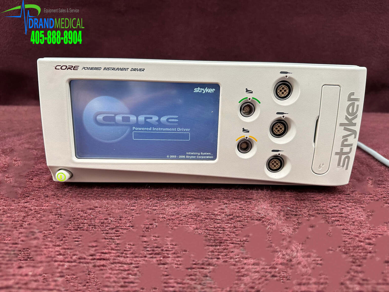 Stryker CORE Powered Instrument Driver Console Ref: 5400-050-000 - Medsold