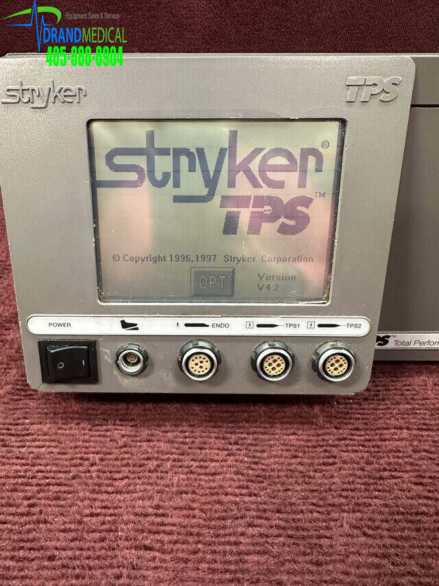 Stryker 5100-1 TPS Shaver Console - Medsold