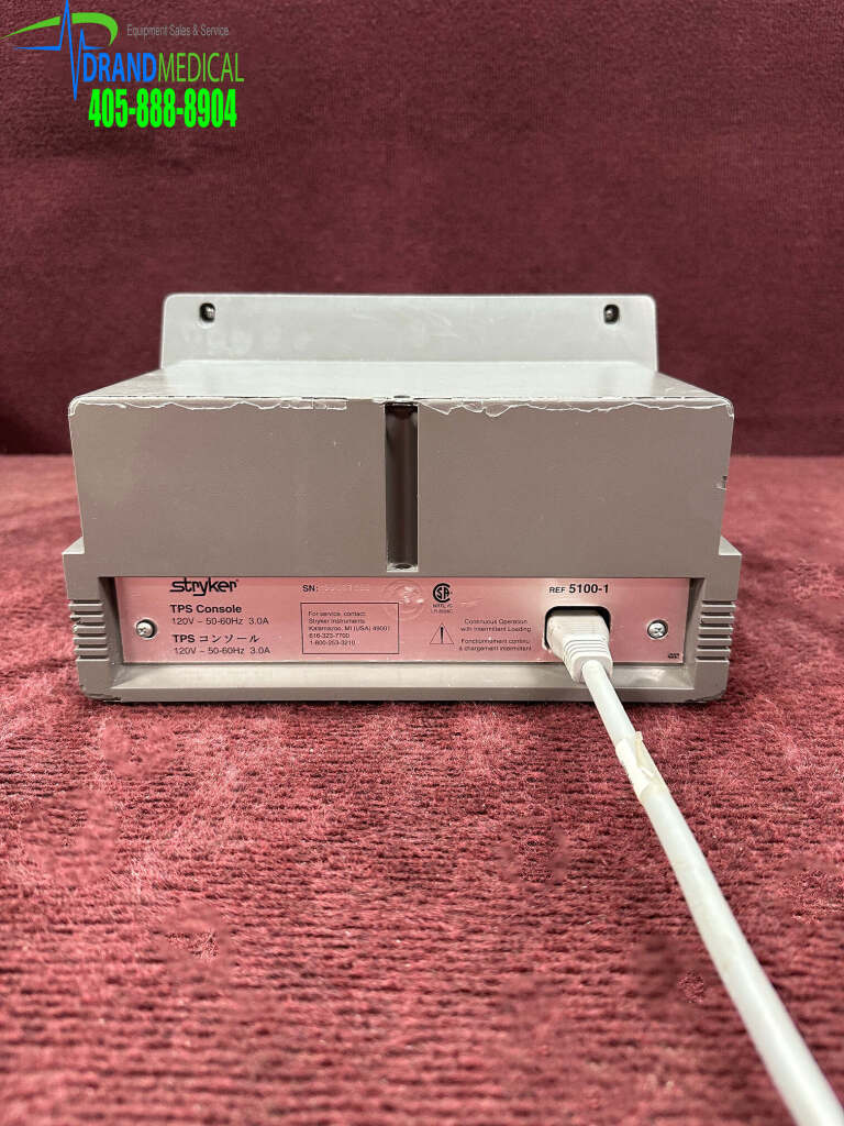 Stryker 5100-1 TPS Shaver Console - Medsold