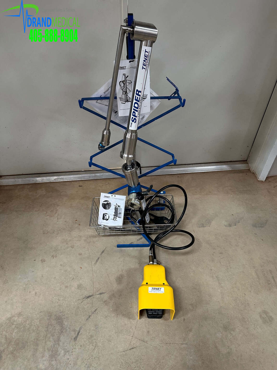 Smith & Nephew Tenet Spider Limb Positioner with Foot Pedal - Medsold