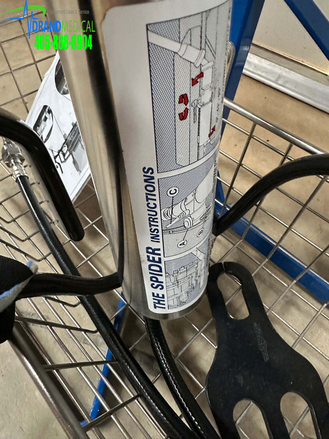 Smith & Nephew Tenet Spider Limb Positioner with Foot Pedal - Medsold