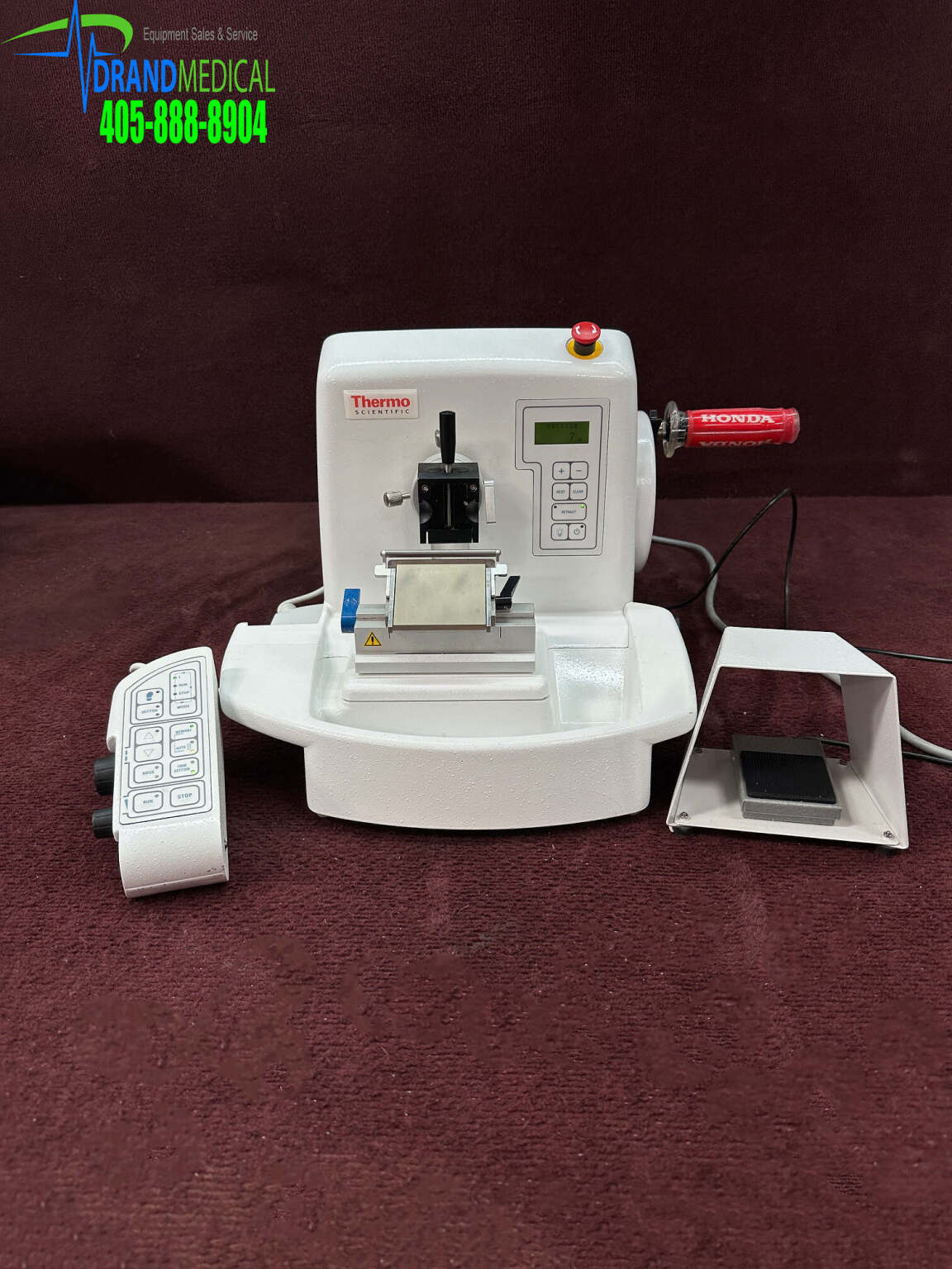 Thermo Scientific Shandon Finesse ME+ 77500102 Microtome W/ Hand & Foot ...