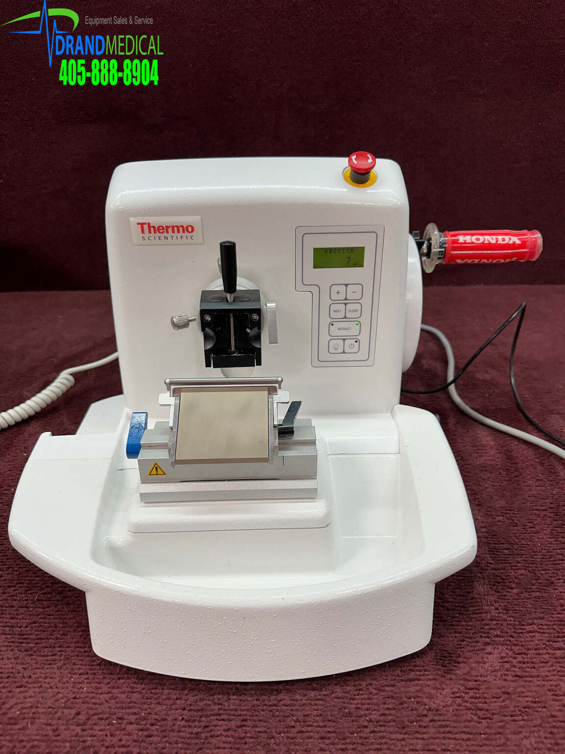 Thermo Scientific Shandon Finesse ME+ 77500102 Microtome W/ Hand & Foot ...