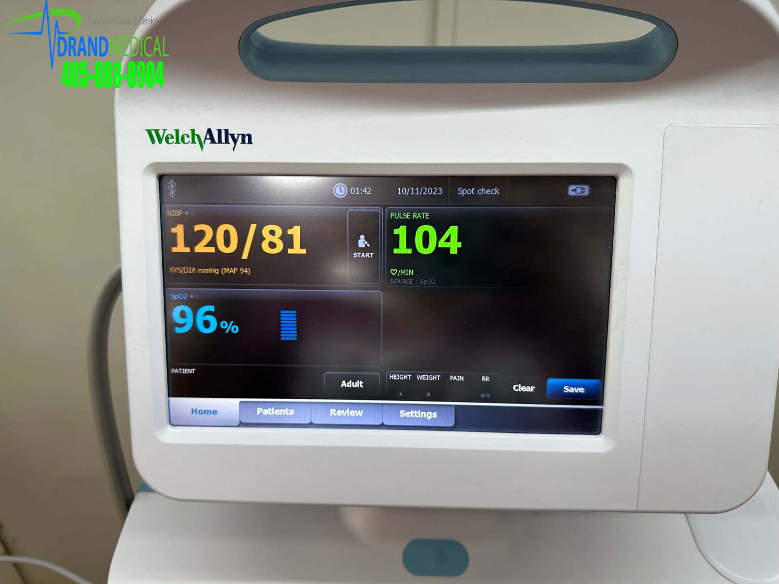 Welch Allyn Vitals Monitor VSM6000 Series SoftwareVer. 4.41.00 &Welch ...