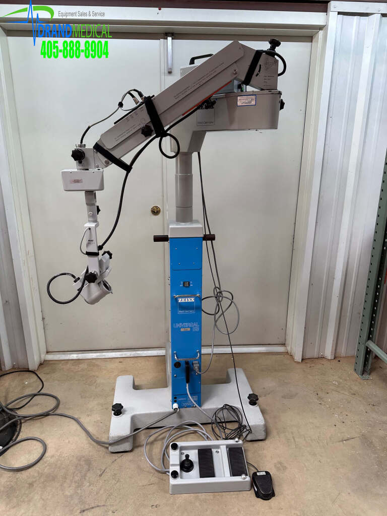 Carl Zeiss Surgical Microscope System OPMI 6-S and Zeiss universal S3 ...