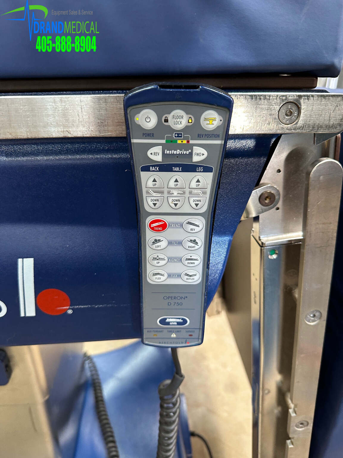 Berchtold Operon D 750 Surgical Table W/ Pads - Medsold