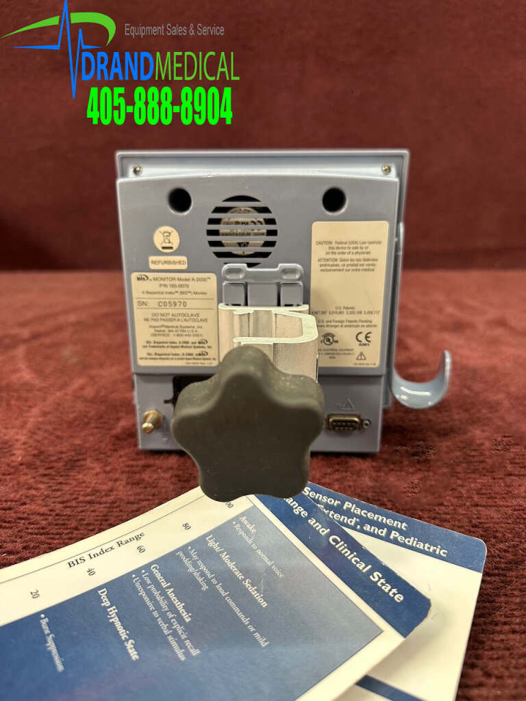 BIS XP Aspect Model A2000 Brain Monitor w/Sensor Cable,Module - Medsold