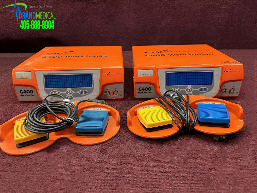 Lot of 2 Gyrus ACMI G400 Model#777000 Generator PK Technology with ...