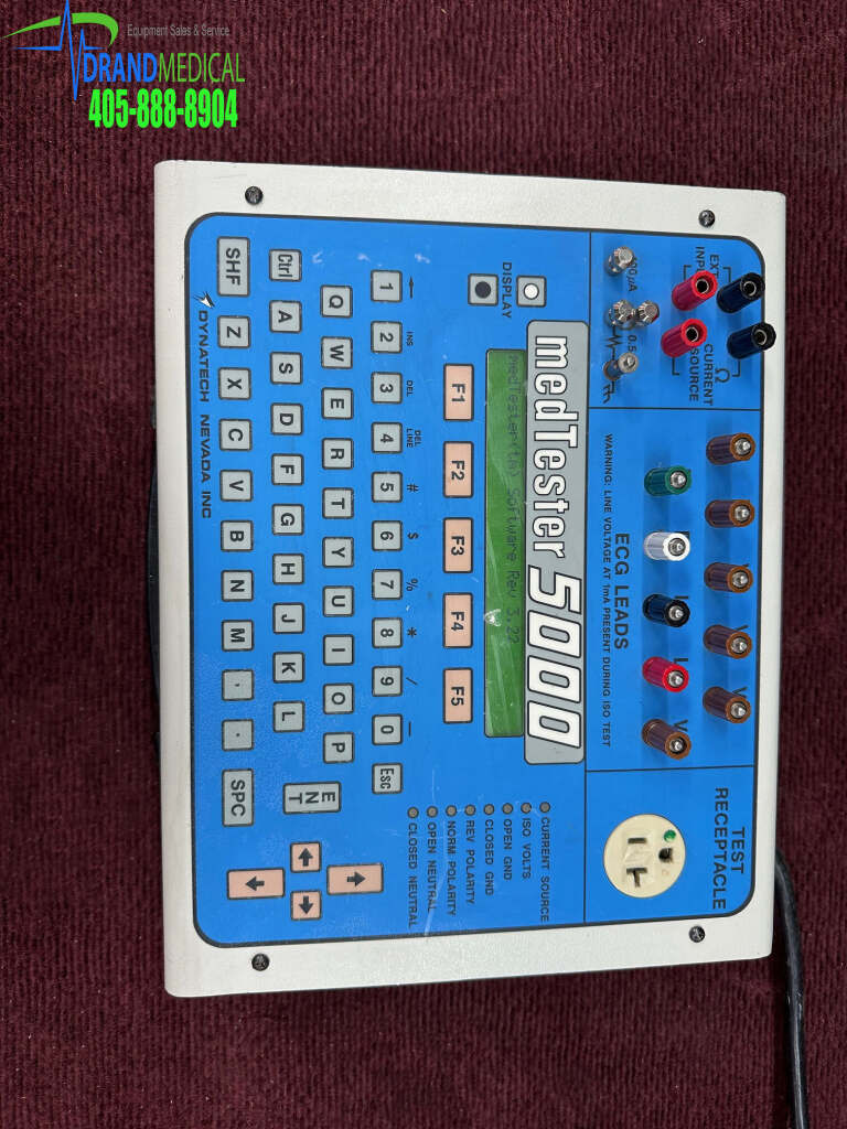 DYNATECH NEVADA MedTester 5000 Auto Electrical Safety Analyzer - Medsold