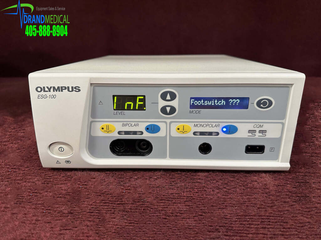 Olympus ESG-100 Electrosurgical Generator Software V2.11-A w/Foot ...