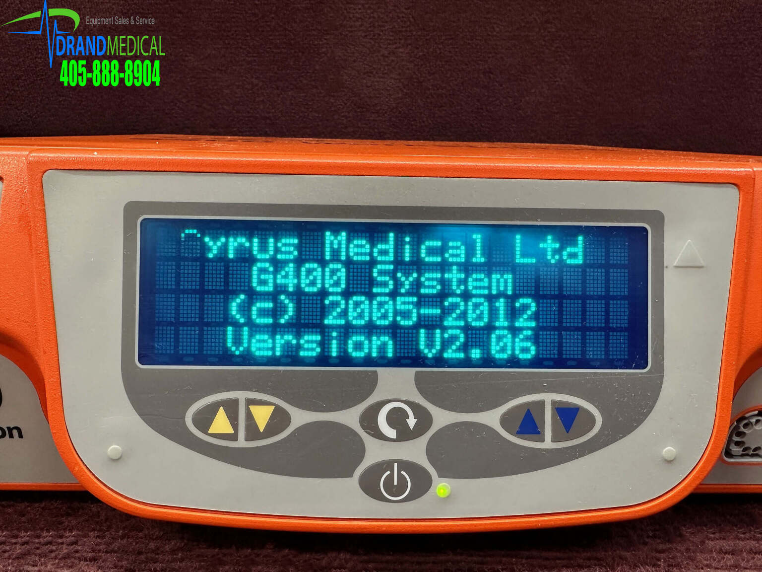 Gyrus ACMI G400 Model#777000 Generator PK Technology with Footswitch ...