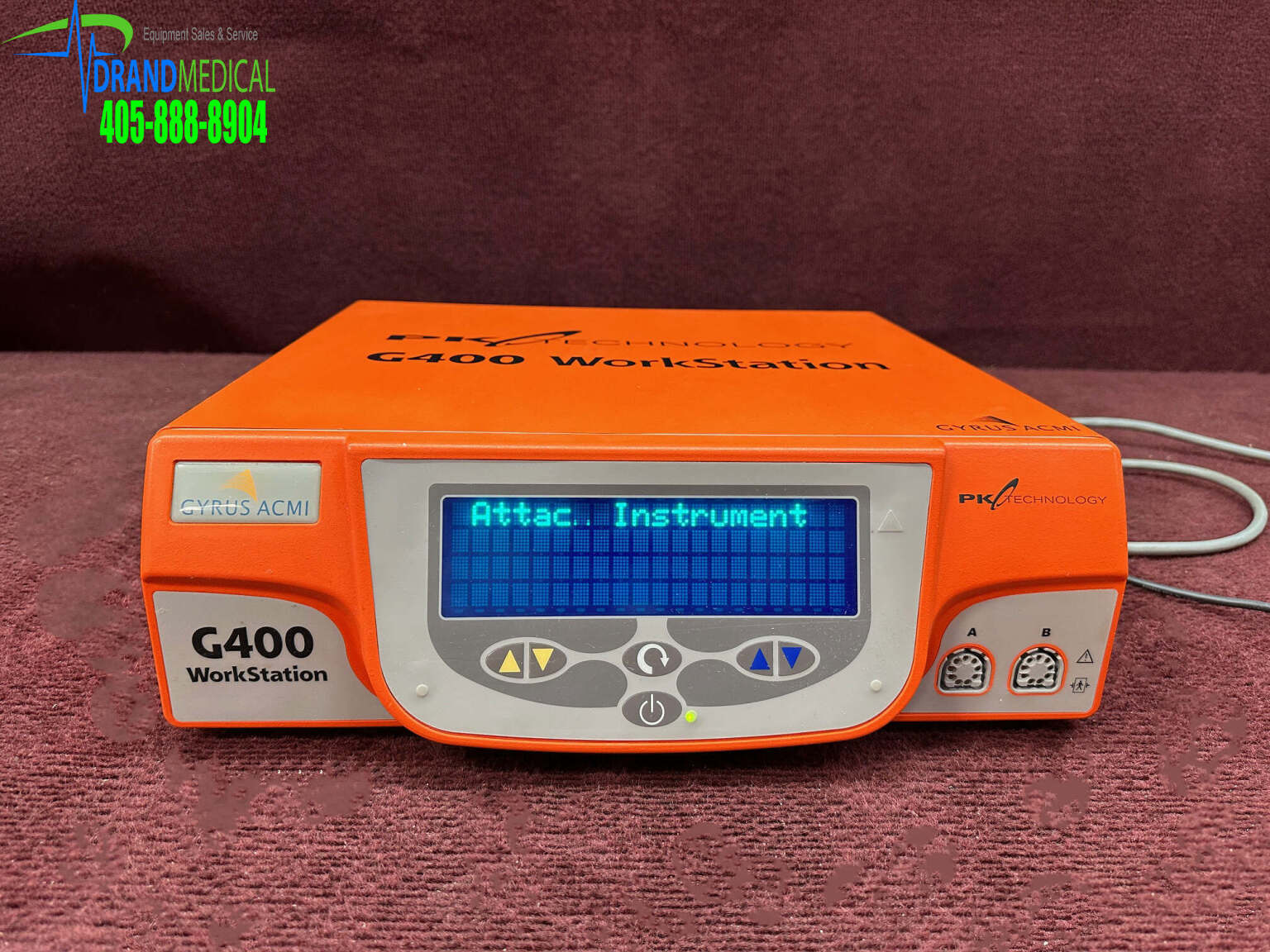 Gyrus ACMI G400 Model#777000 Generator PK Technology with Footswitch ...