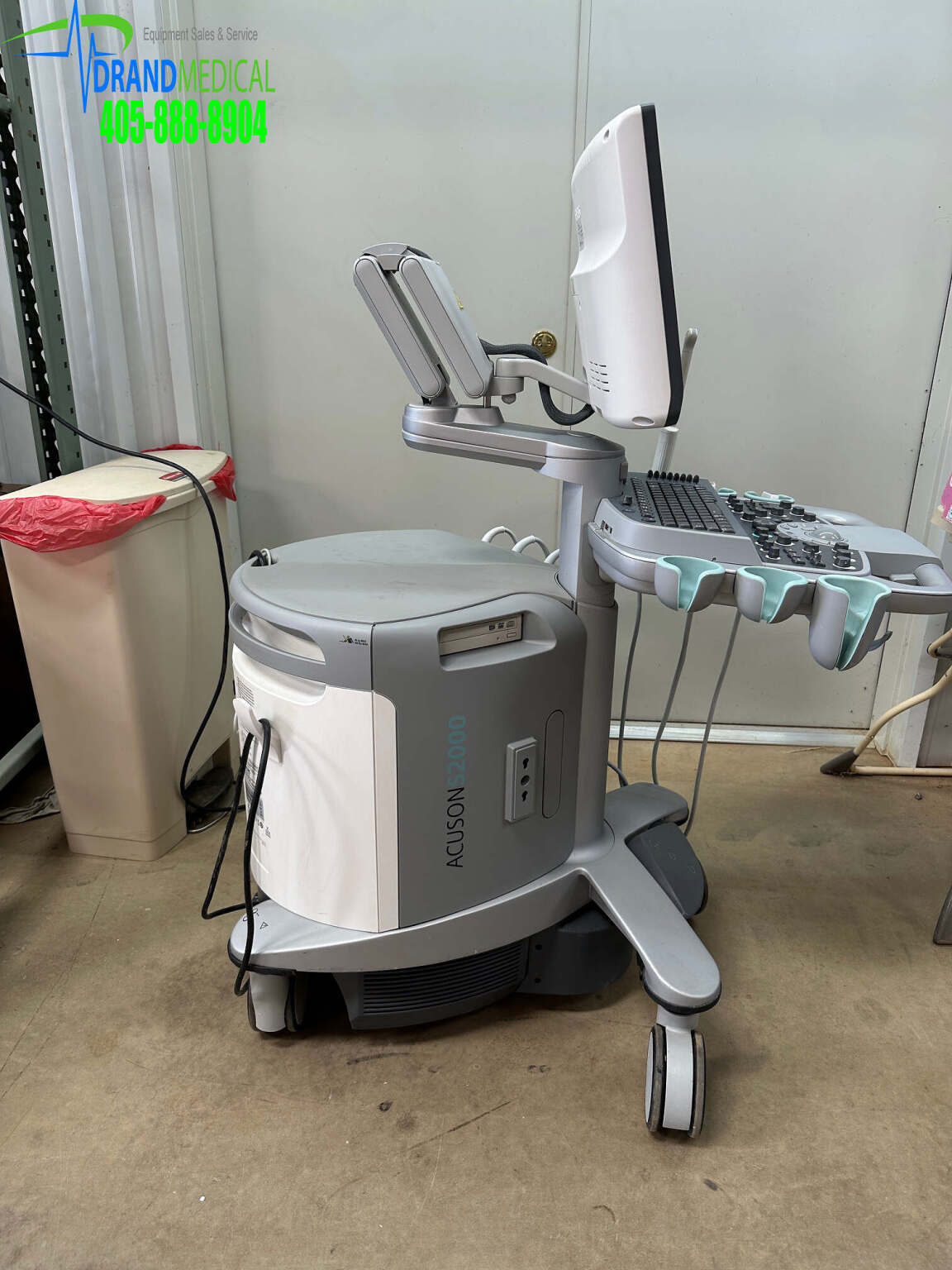 Siemens Acuson S2000 HELIX EVOLUTION W/ 3 Probes - Medsold