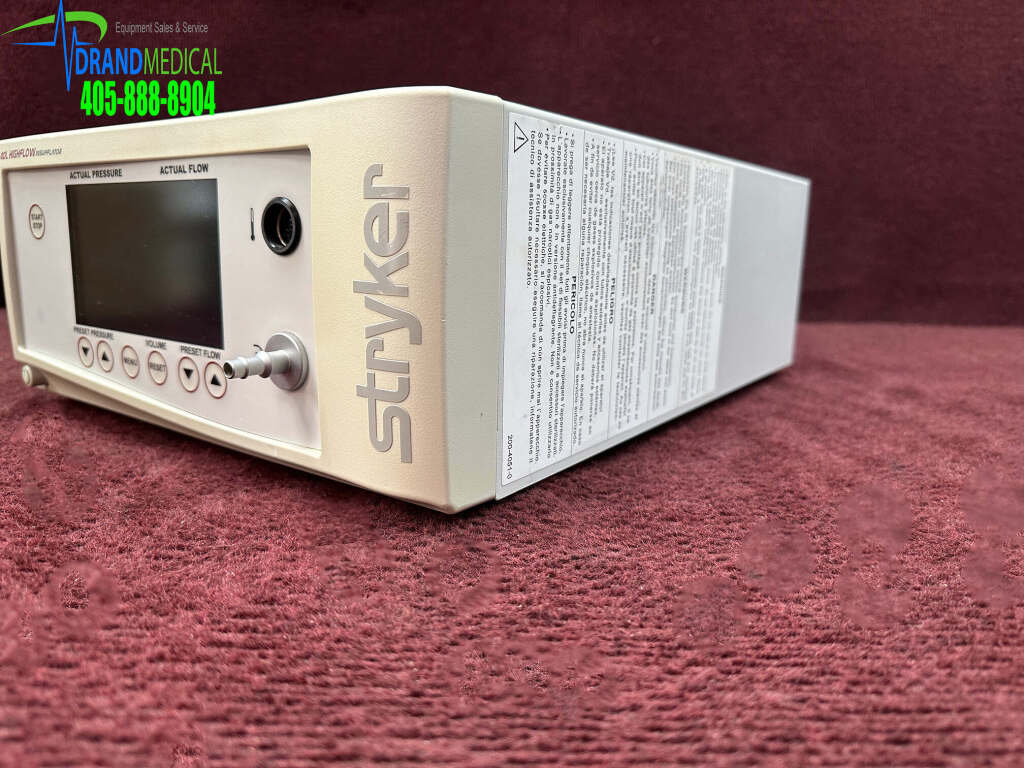 Stryker 40L High Flow Insufflator w/ Low Flow Mode (620-040-504) (F4-2 ...