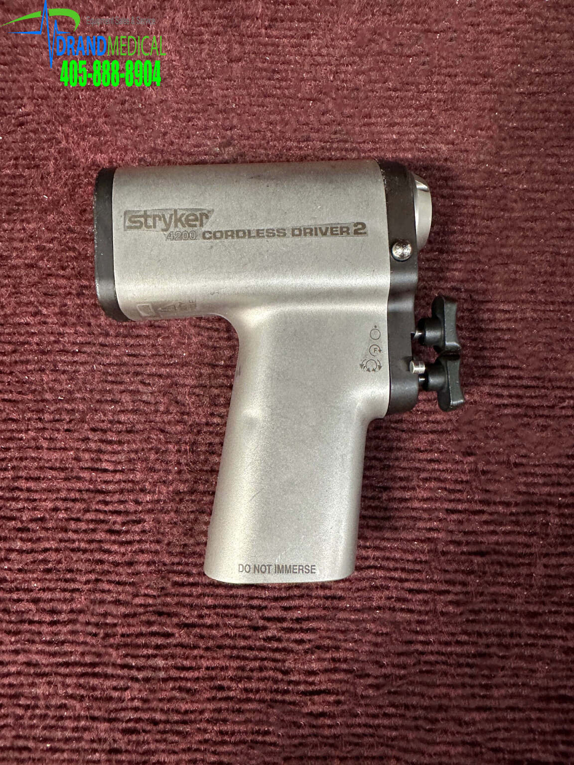 Stryker 4200 Cordless Driver 2 with 8 Attachments - Medsold