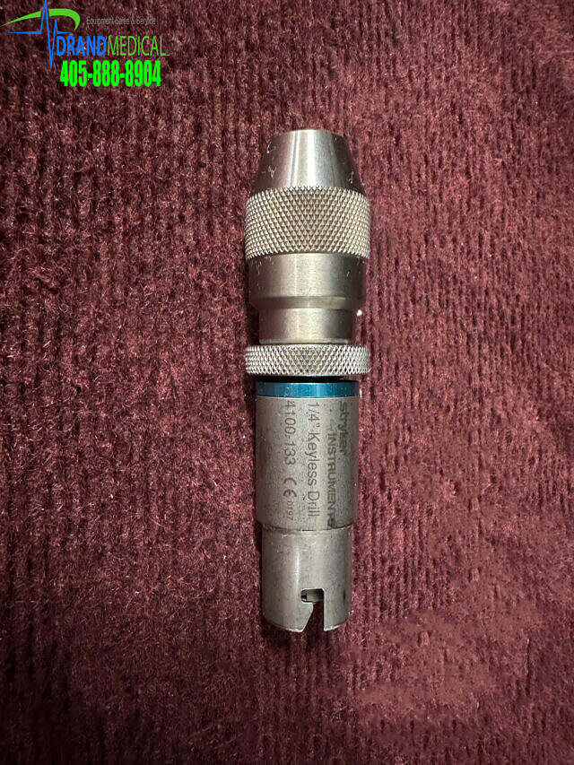 Stryker Keyless Jacobs Chuck 4100 133 Medsold