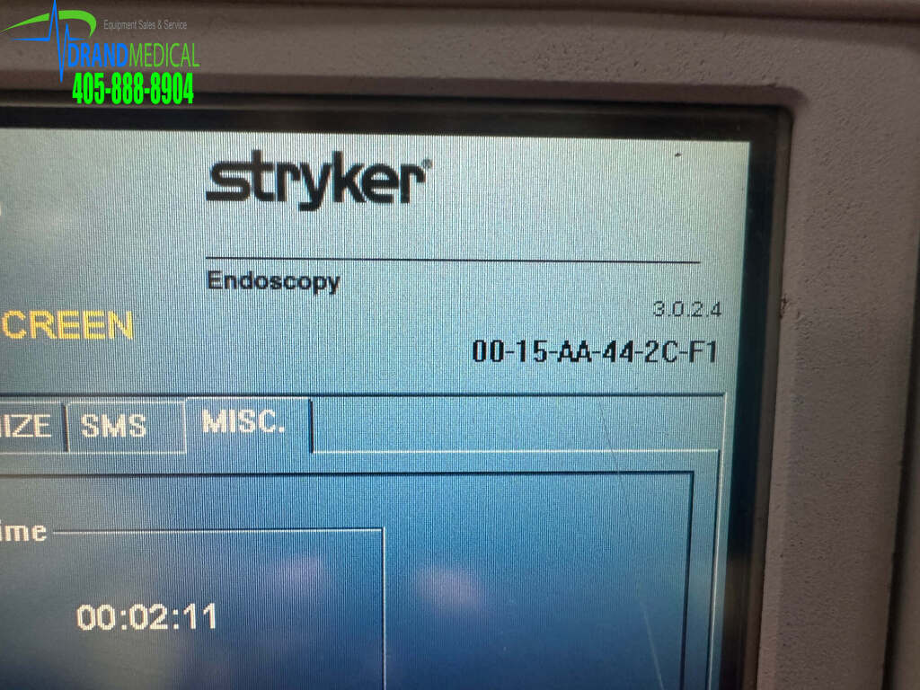 Stryker SDC HD Image Endoscopy High Definition Digital Capture 240-050 ...