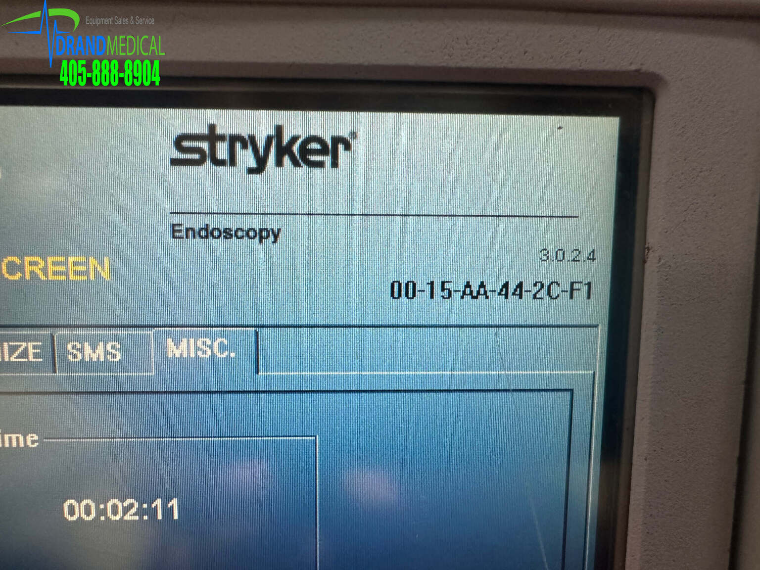 Stryker SDC HD Image Endoscopy High Definition Digital Capture 240-050 ...