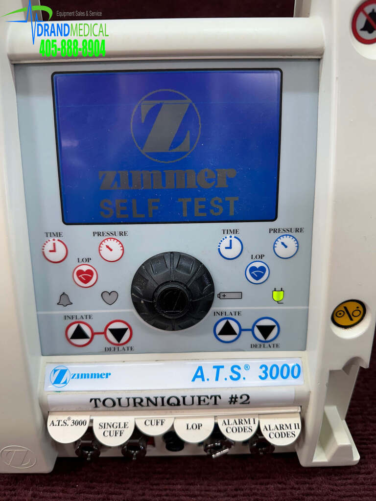 ZIMMER A.T.S. 3000 AUTOMATIC TOURNIQUET SYSTEM - Medsold