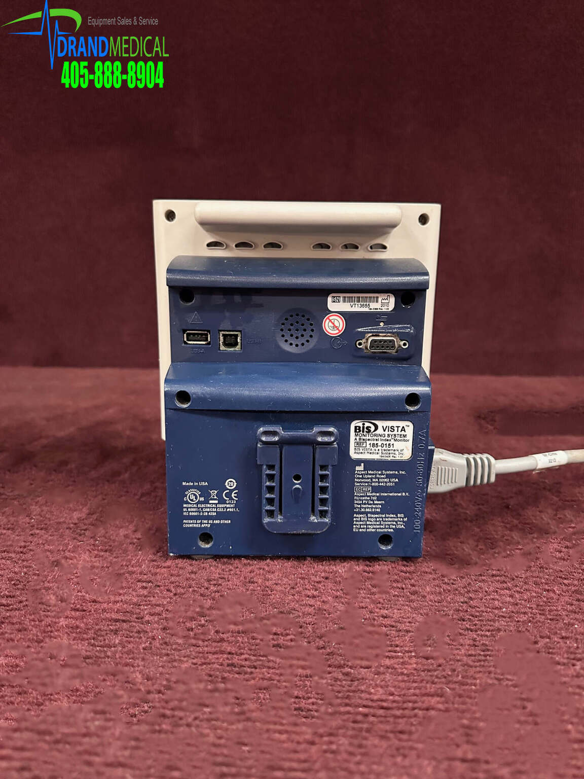 COVIDIEN Bis Vista Bispectral Index Monitor 185-0151 (A5-4) - Medsold