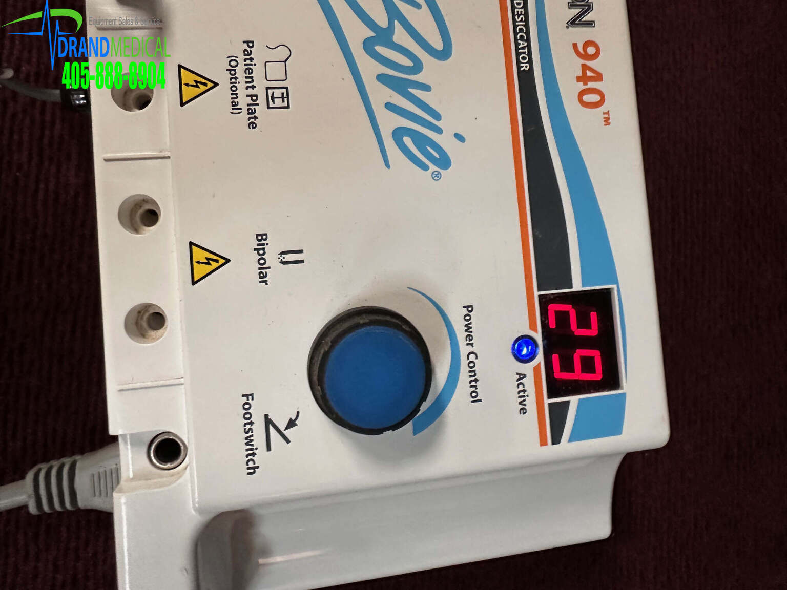 Bovie Medical Corporation Aaron 940 High Frequency Desiccator - Medsold
