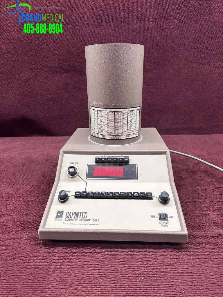 CAPINTEC CRC-7 RADIOISOTOPE CALIBRATOR CRC UBC - Medsold