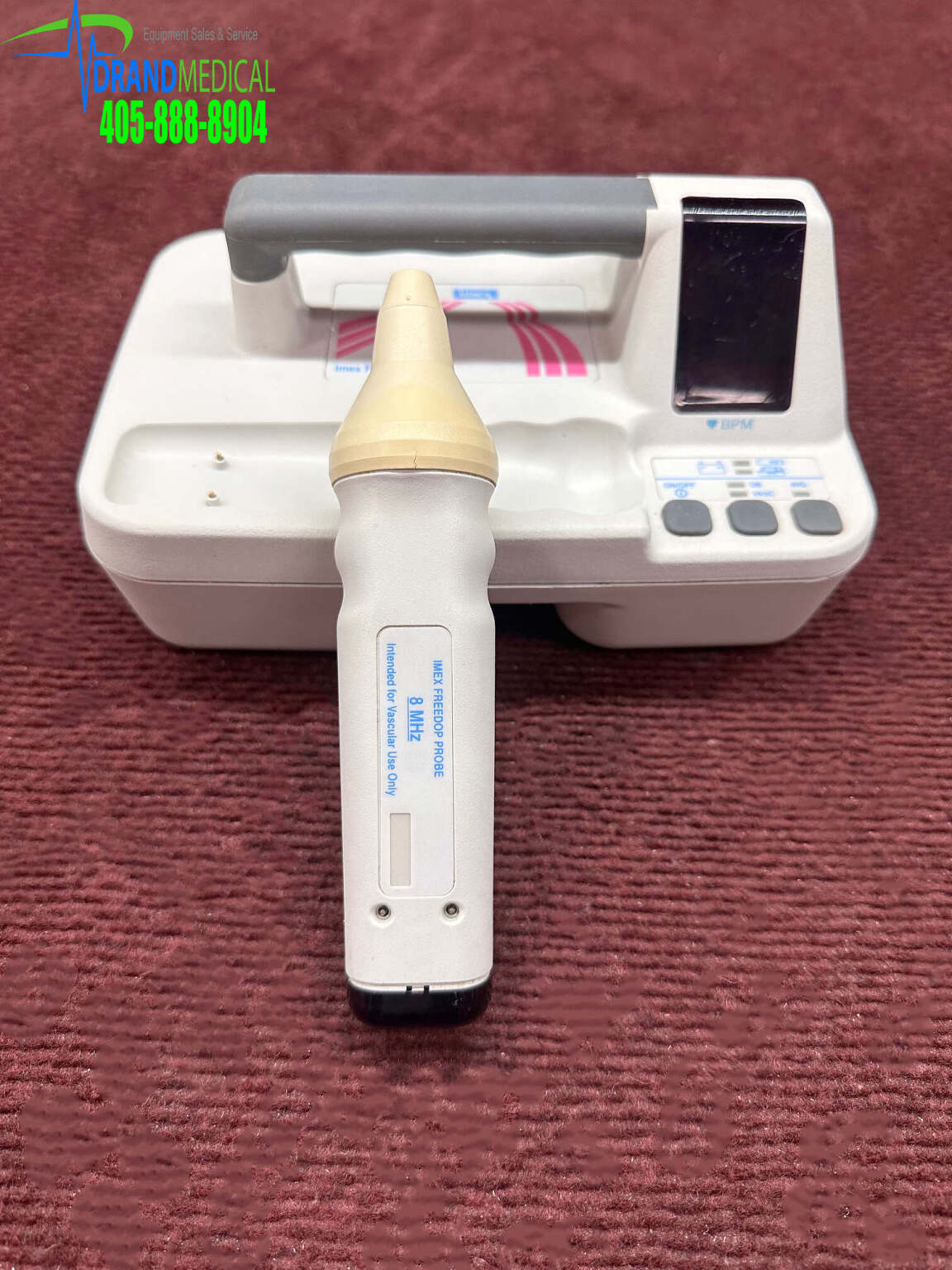 NICOLET VASCULAR IMEX FREEDOP ULTRASOUND DOPPLER - Medsold