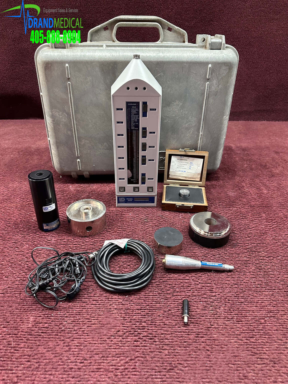 Larson Davis 800B Precision Sound Level Meter W/ Accessories W/ Pelican ...
