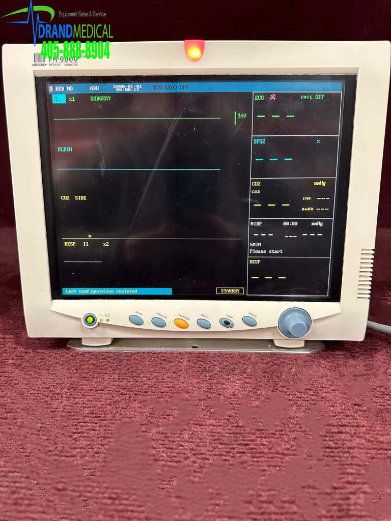 Mindray PM-9000 Express Patient Monitor - Medsold