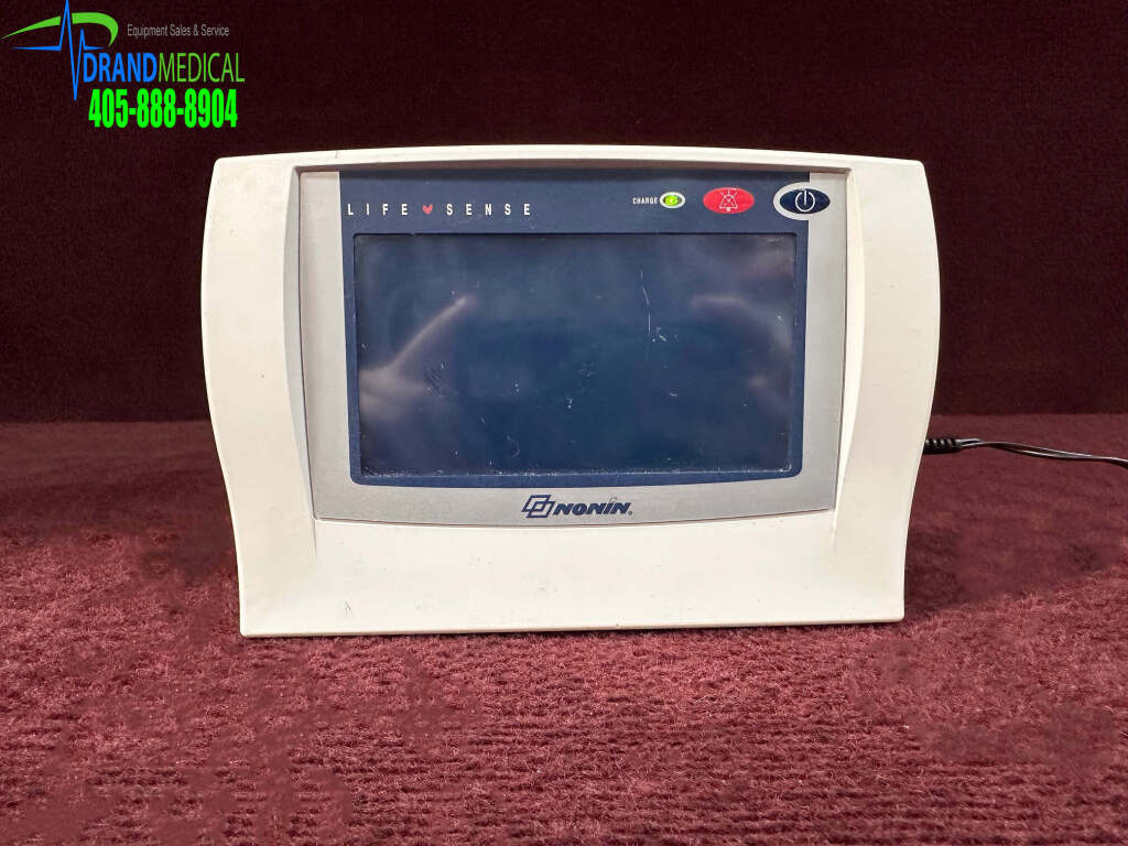 Nonin Life Sense Capnography Pulse Oximeter Monitor Model LS1-9R - Medsold