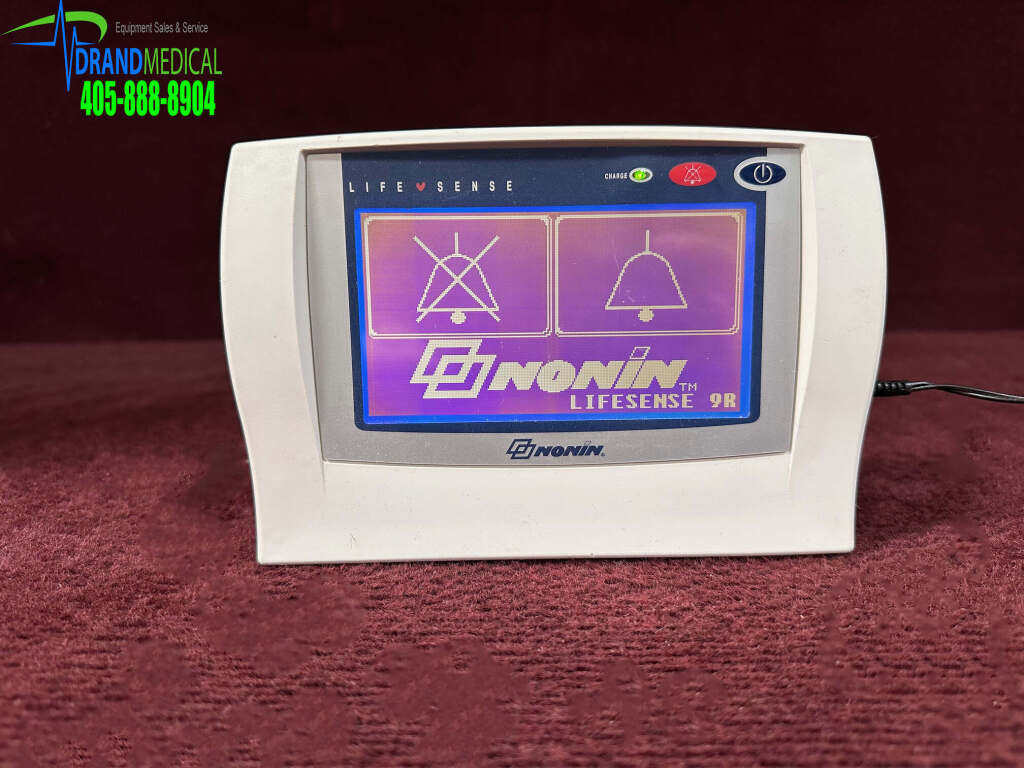 Nonin Life Sense Capnography Pulse Oximeter Monitor Model LS1-9R - Medsold