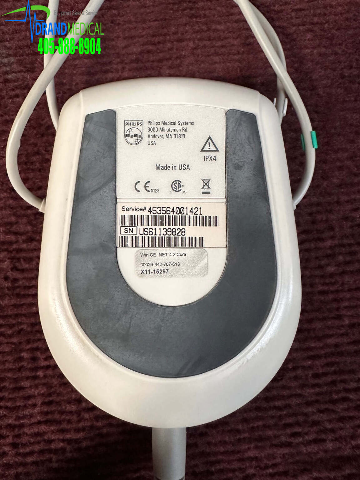 Philips PageWriter Trim ECG EKG Patient Interface Module 989803130091 ...