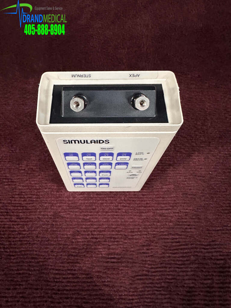 Simulaids Interactive ECG Arrhythmia Training Simulator Box - Medsold