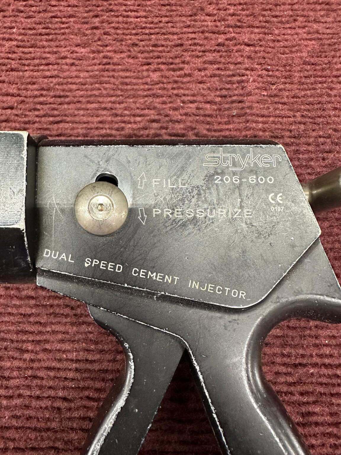 Stryker 206-600 Dual Speed Cement Injector - Medsold