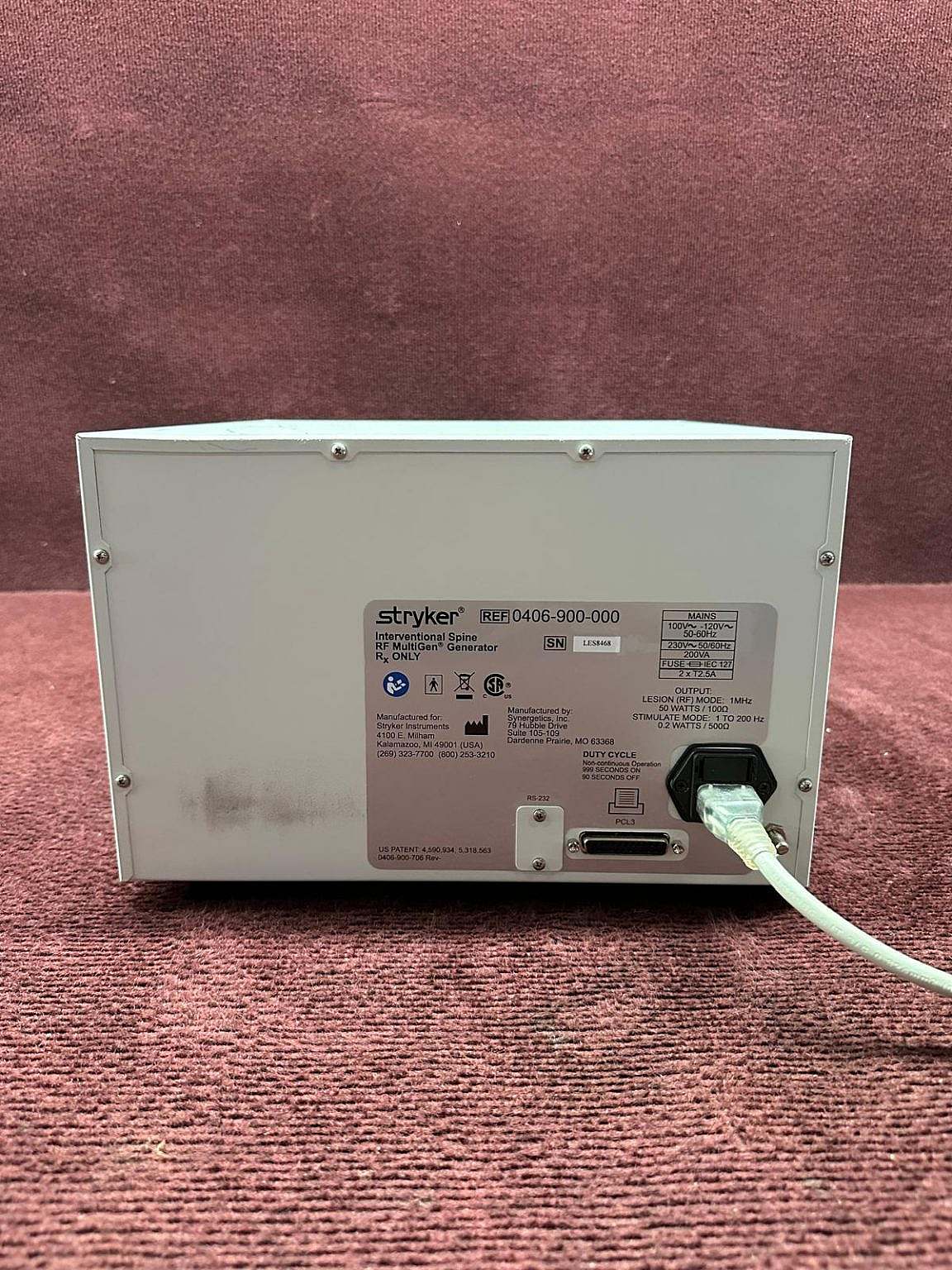 Stryker RF Multigen 0406-900-000 - Medsold