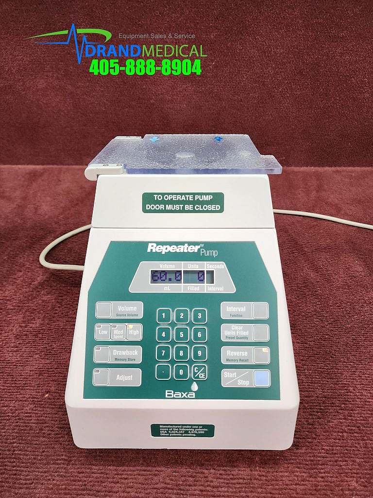 Baxa Repeater Pump Model 099 - Medsold