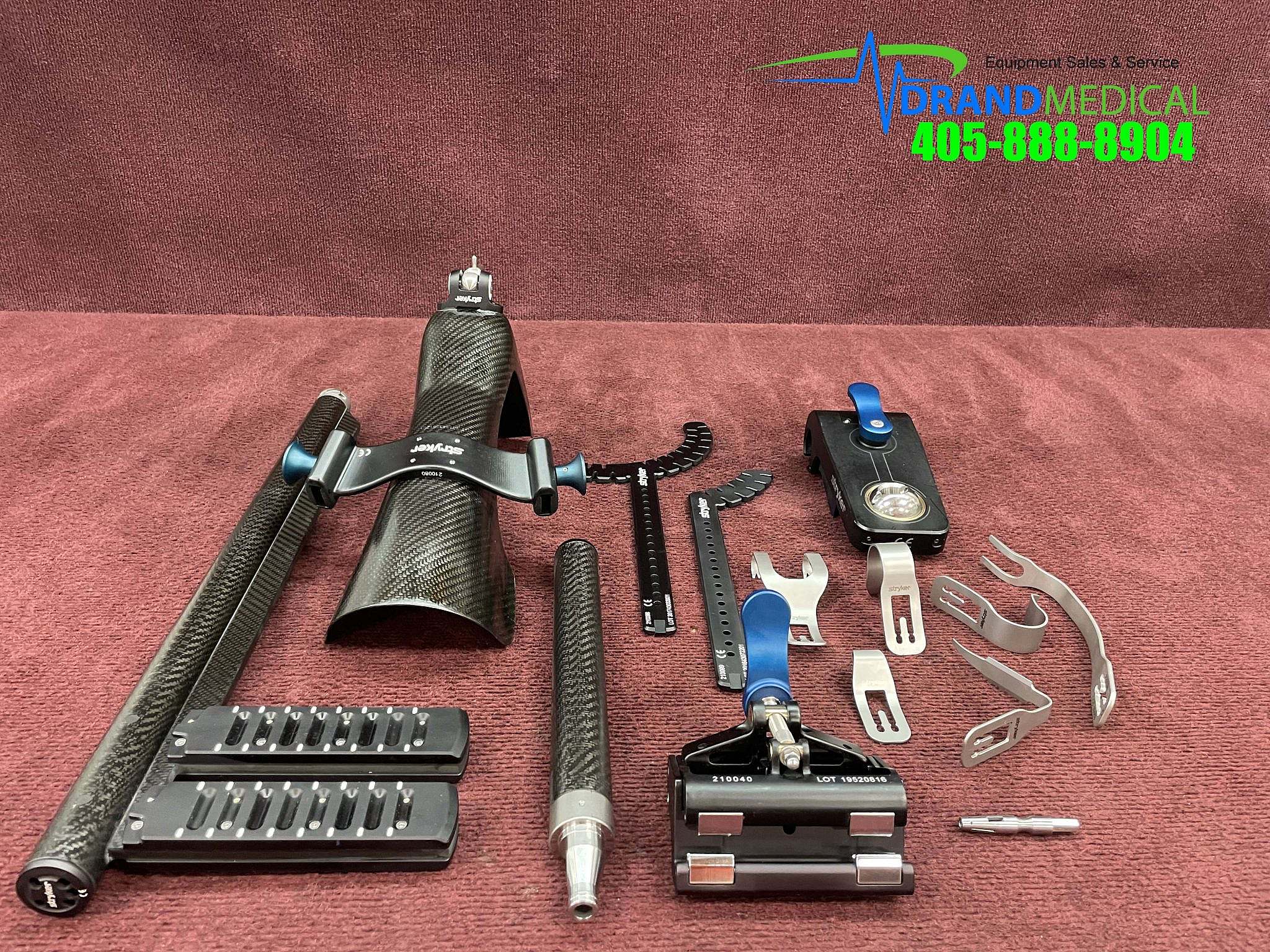 Stryker Leg Positioner Instrument Kit and Tray - Medsold