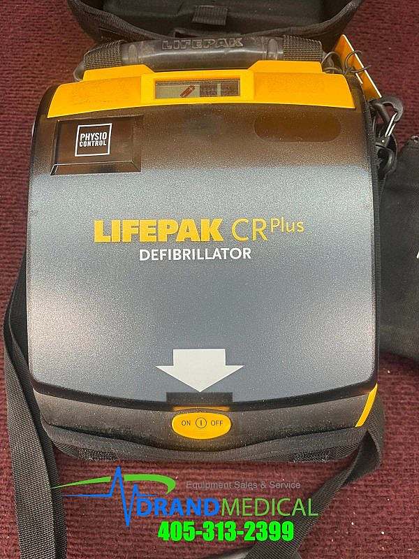 Physio Control Lifepak CR Plus AED With Case(B3-4) - Medsold
